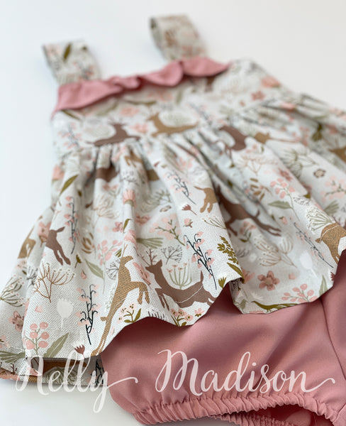 Deer Playing Betsy Tunic & Dollies Set – Nelly Madison